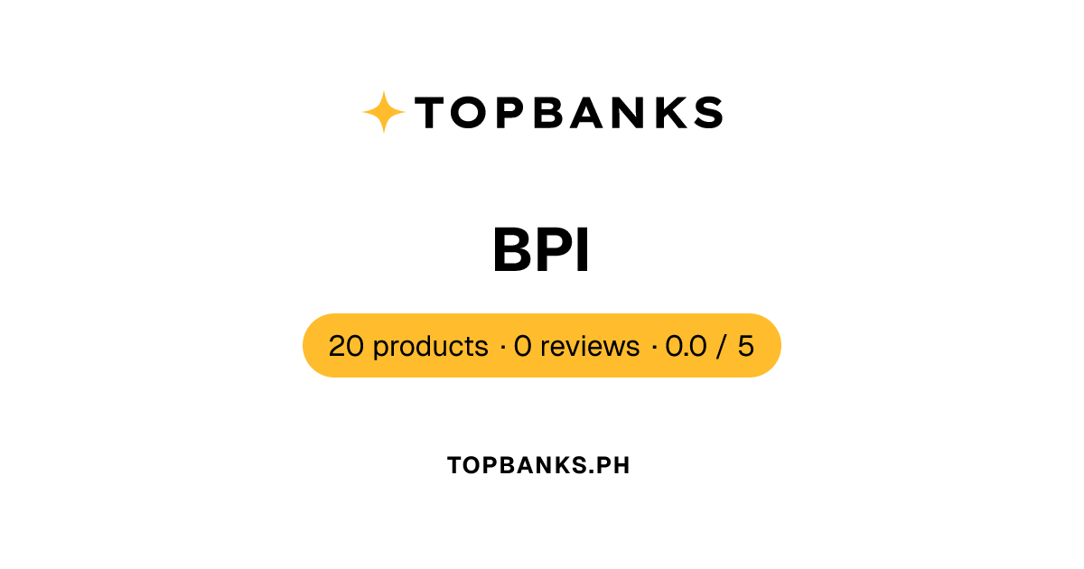 BPI — Deposits | Topbanks